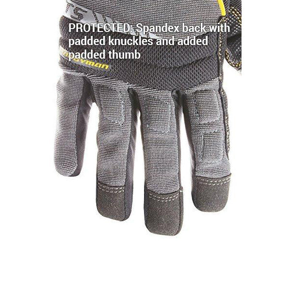 CLC 125 Handyman Flex Grip Work Gloves, Shrink Resistant, Improved Dex ...
