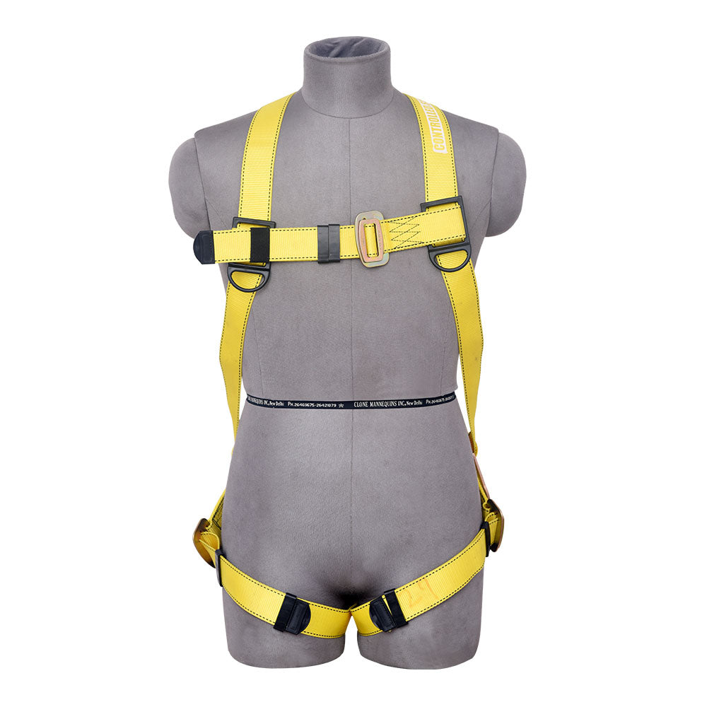 3PT. HARNESS PASS-THRU LEG, BACK/SIDE D-RINGS, YELLOW COLOR – Bridge ...