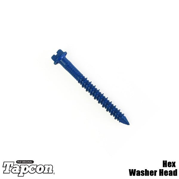 ITW Red Head HW4-234 1/4" x 2-3/4" Tapcon Climaseal Masonry Anchor (10 ...